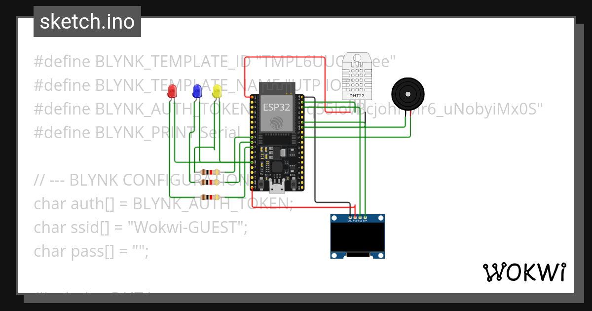 Wokwi - Online ESP32, STM32, Arduino Simulator