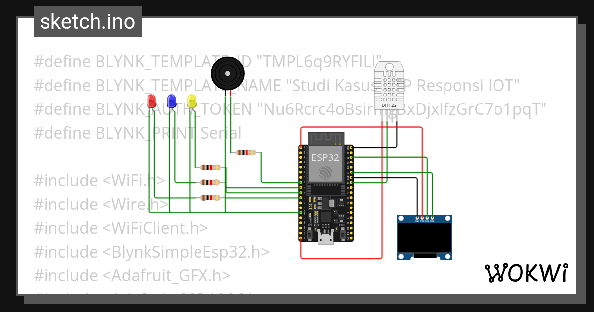 Wokwi - Online ESP32, STM32, Arduino Simulator