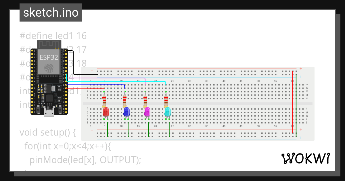 Wokwi - Online ESP32, STM32, Arduino Simulator