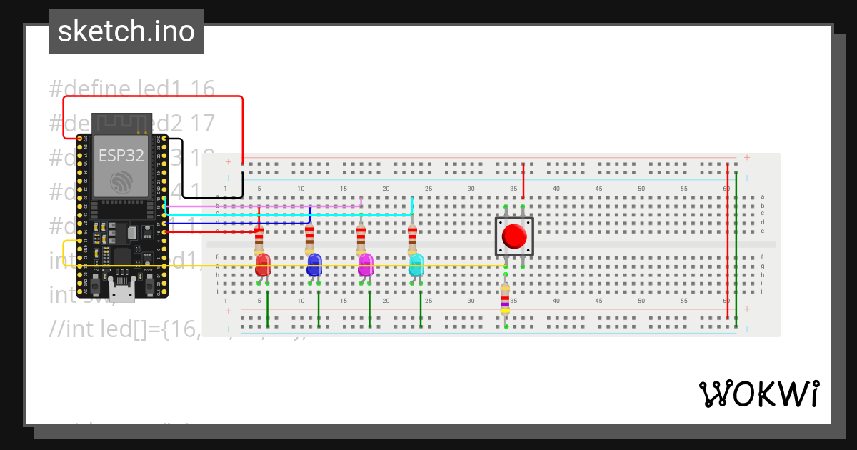 Wokwi - Online ESP32, STM32, Arduino Simulator