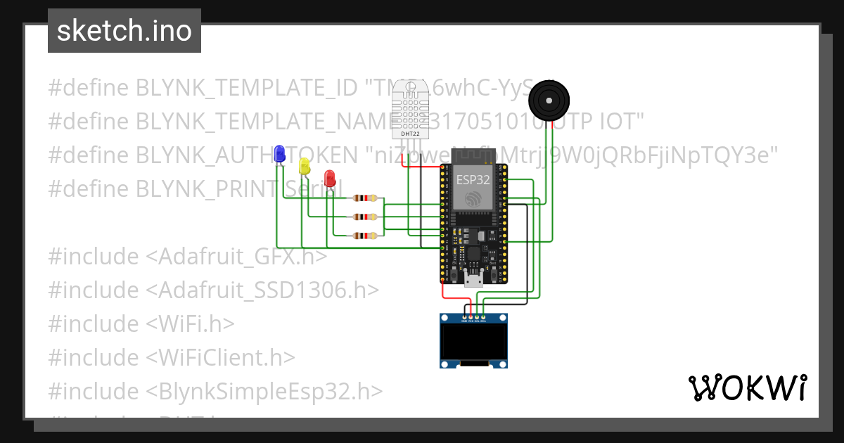Wokwi - Online ESP32, STM32, Arduino Simulator