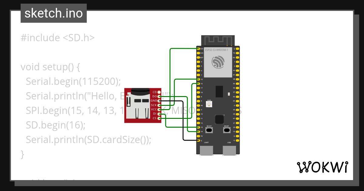 Wokwi - Online ESP32, STM32, Arduino Simulator