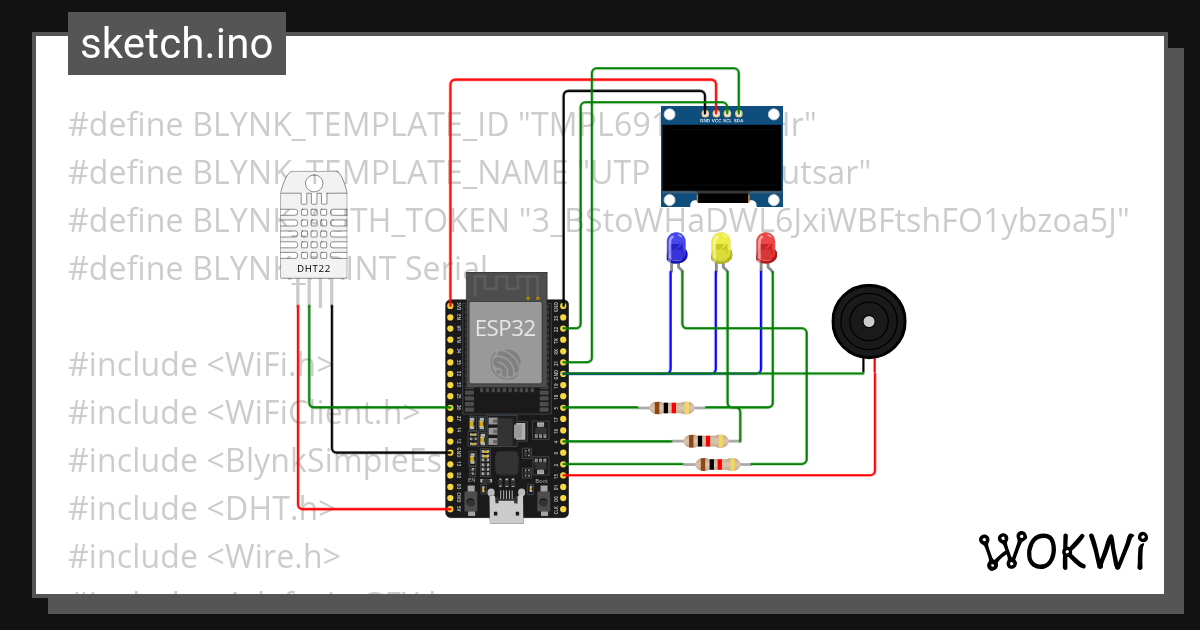 Wokwi - Online ESP32, STM32, Arduino Simulator