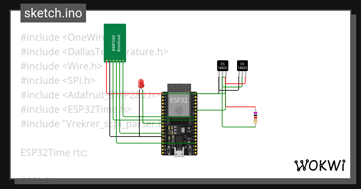 Wokwi - Online ESP32, STM32, Arduino Simulator