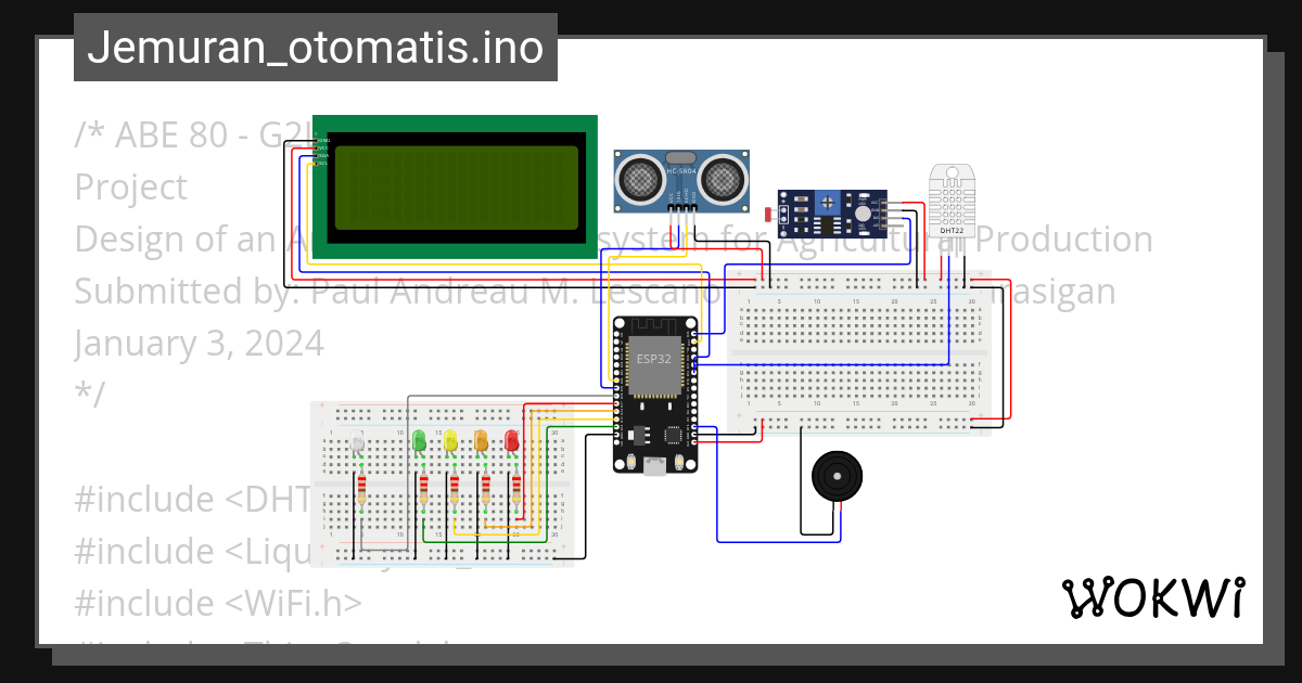 Wokwi - Online ESP32, STM32, Arduino Simulator