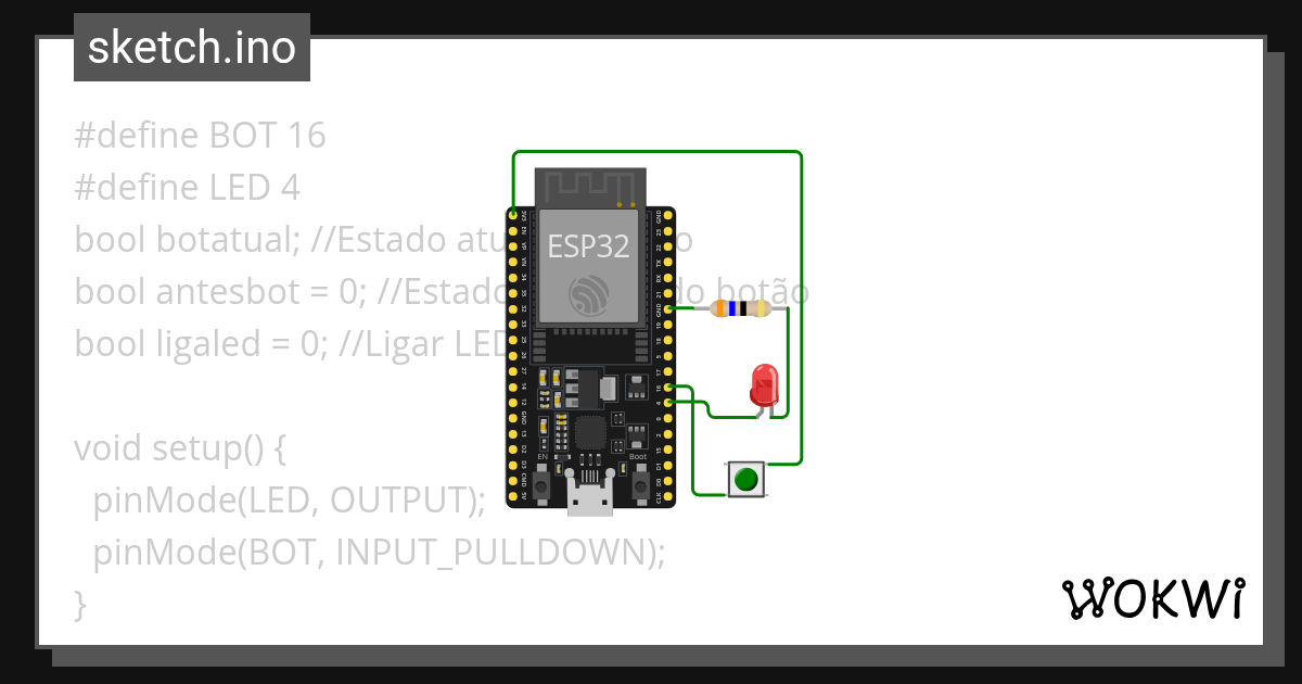 Wokwi - Online ESP32, STM32, Arduino Simulator
