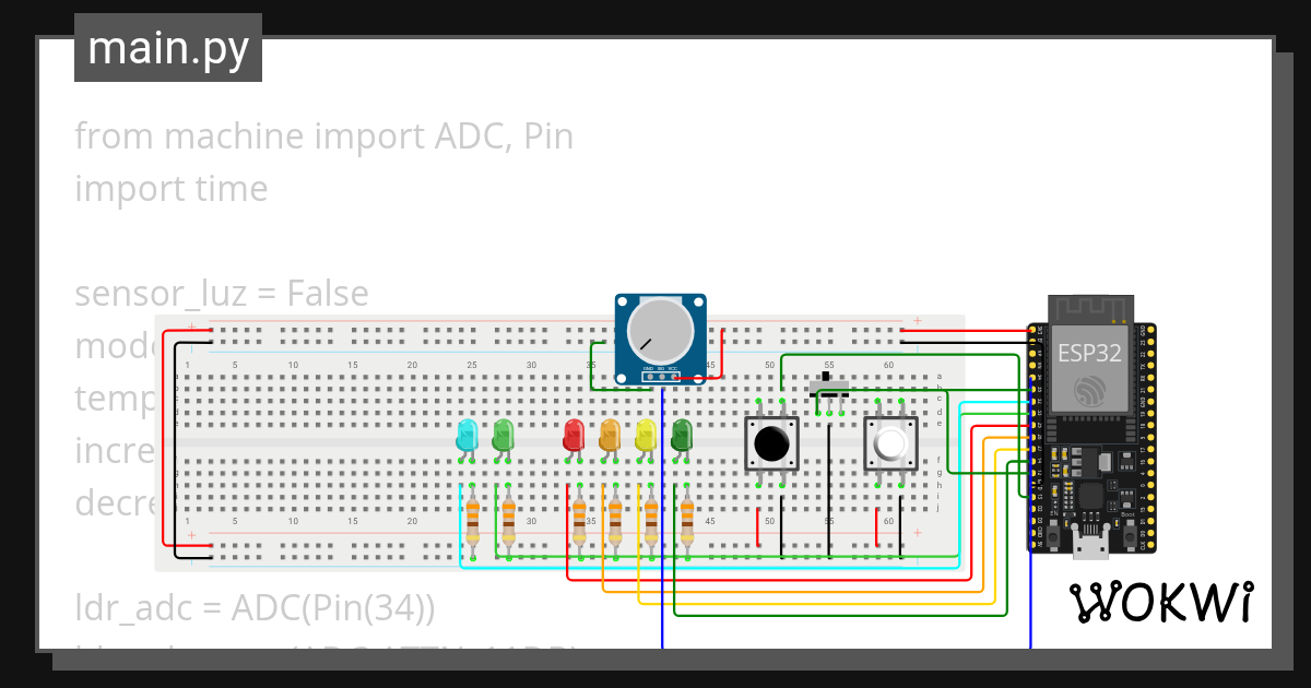 Wokwi - Online ESP32, STM32, Arduino Simulator