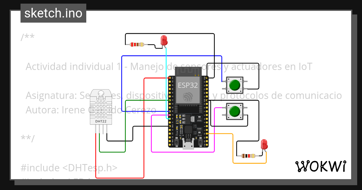 Wokwi - Online ESP32, STM32, Arduino Simulator