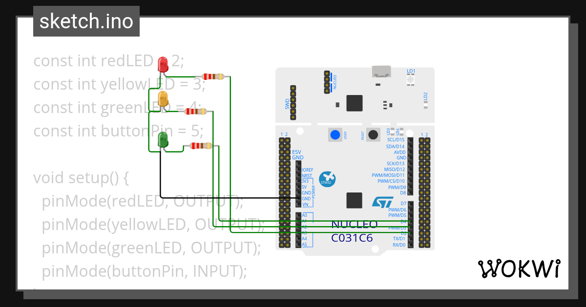 Wokwi - Online ESP32, STM32, Arduino Simulator