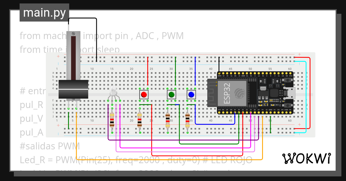 Wokwi - Online ESP32, STM32, Arduino Simulator