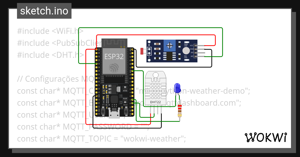 Wokwi - Online ESP32, STM32, Arduino Simulator