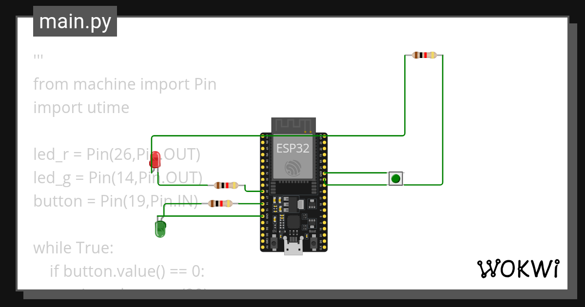 Wokwi - Online ESP32, STM32, Arduino Simulator