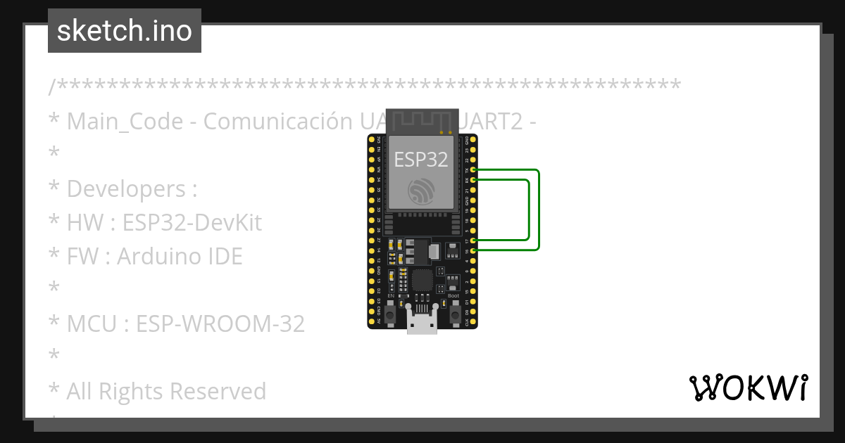 Wokwi - Online ESP32, STM32, Arduino Simulator