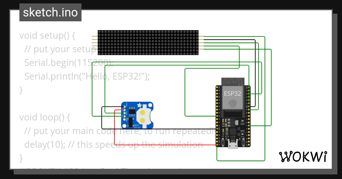 Wokwi - Online ESP32, STM32, Arduino Simulator