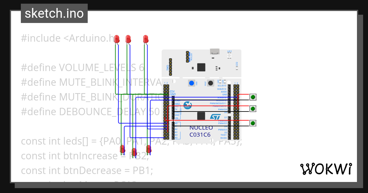 Wokwi - Online ESP32, STM32, Arduino Simulator