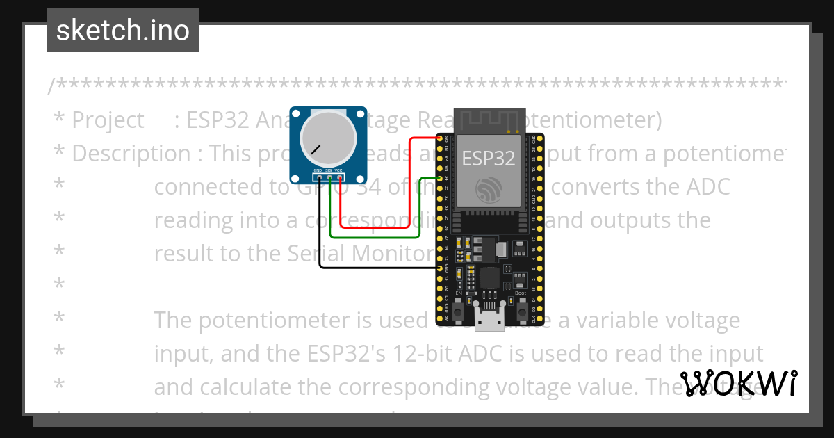 Wokwi - Online ESP32, STM32, Arduino Simulator