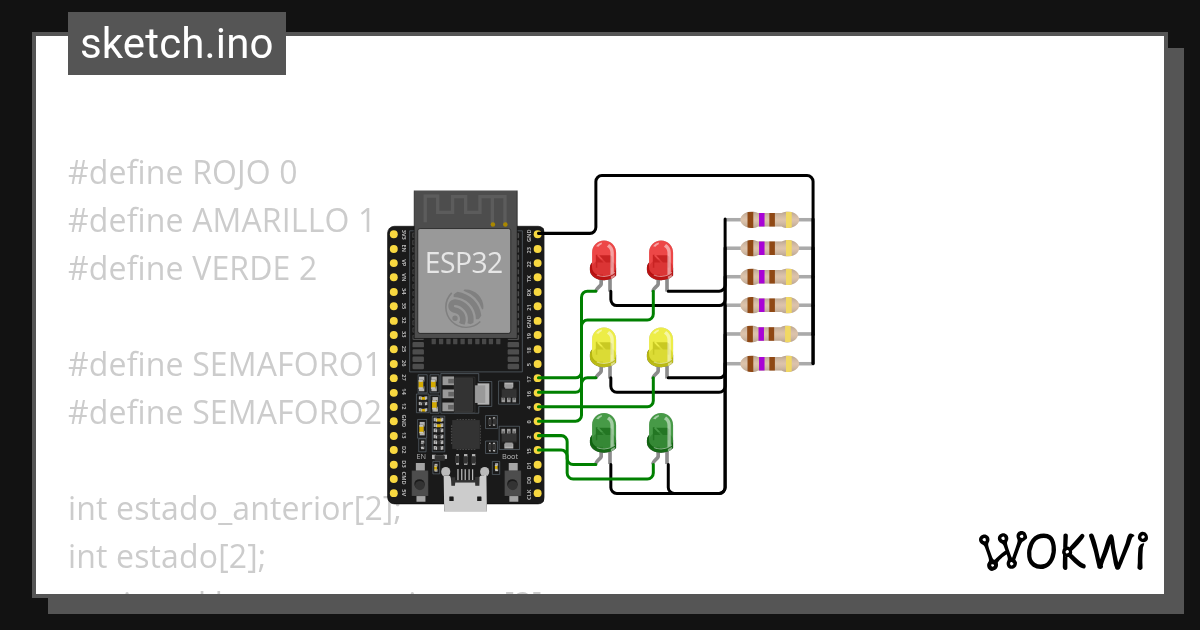 Wokwi - Online ESP32, STM32, Arduino Simulator