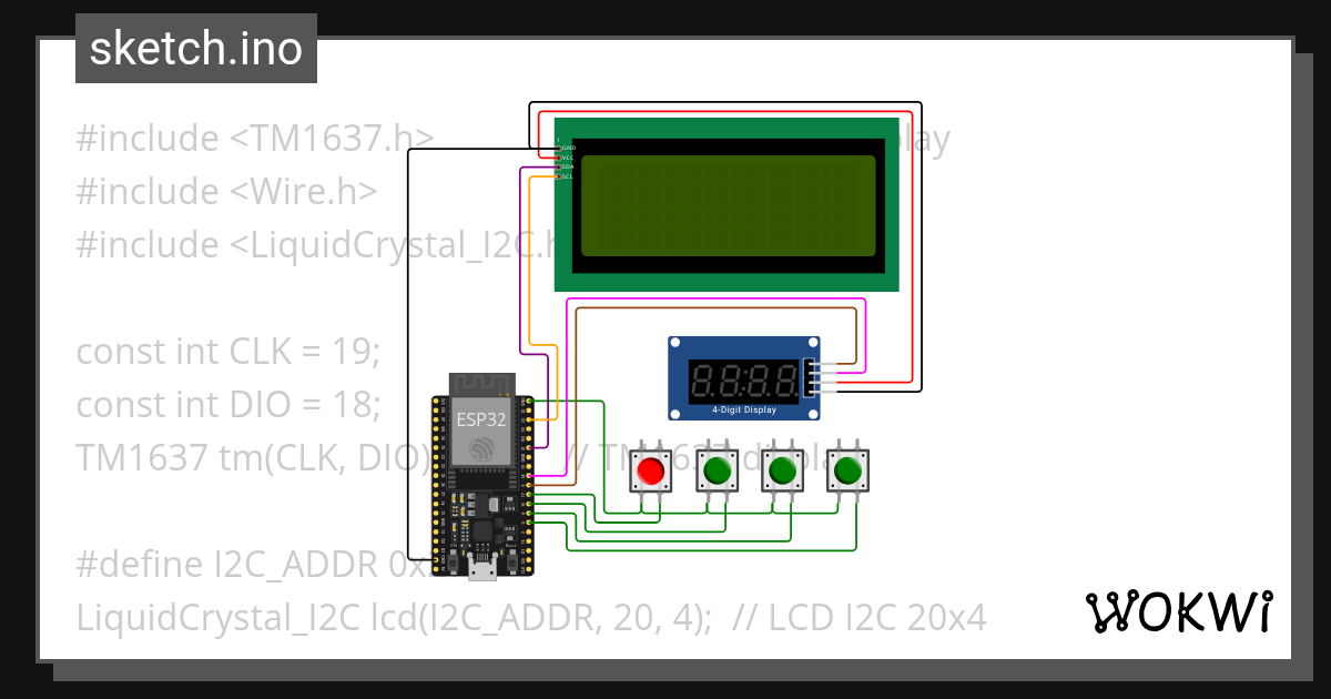 Wokwi - Online ESP32, STM32, Arduino Simulator