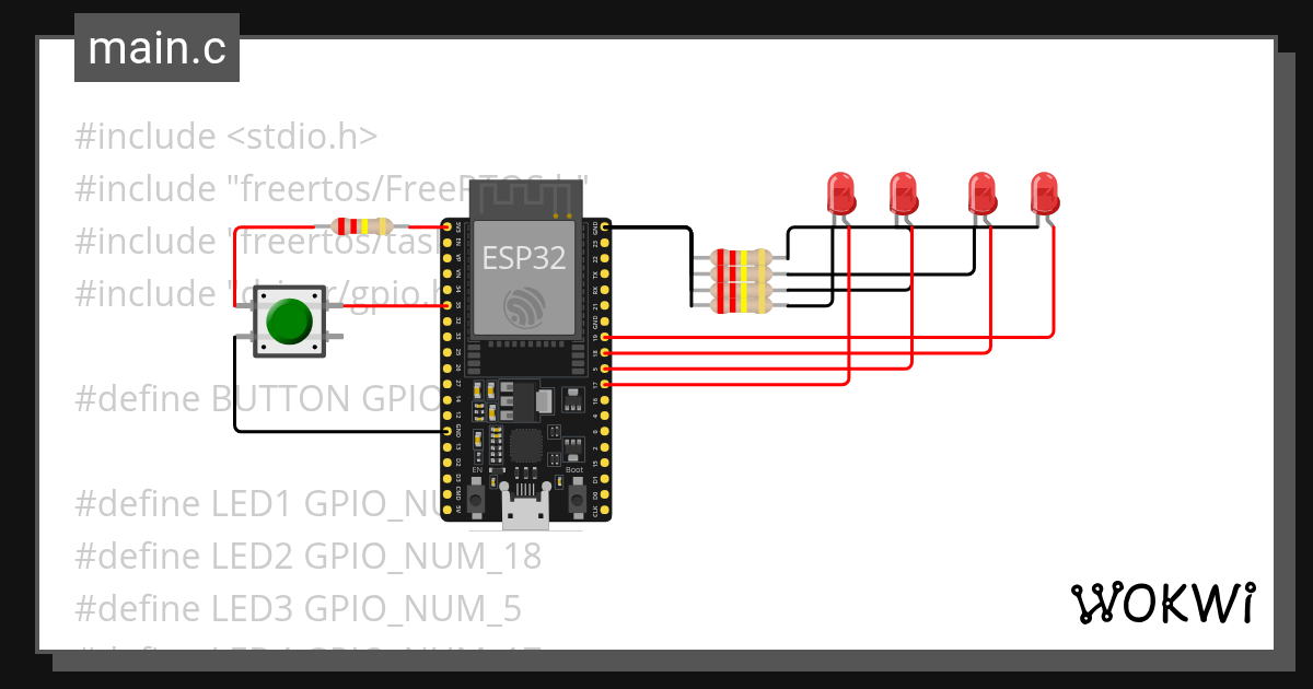 Wokwi - Online ESP32, STM32, Arduino Simulator