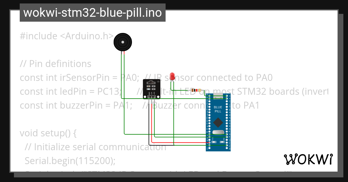 Wokwi - Online ESP32, STM32, Arduino Simulator