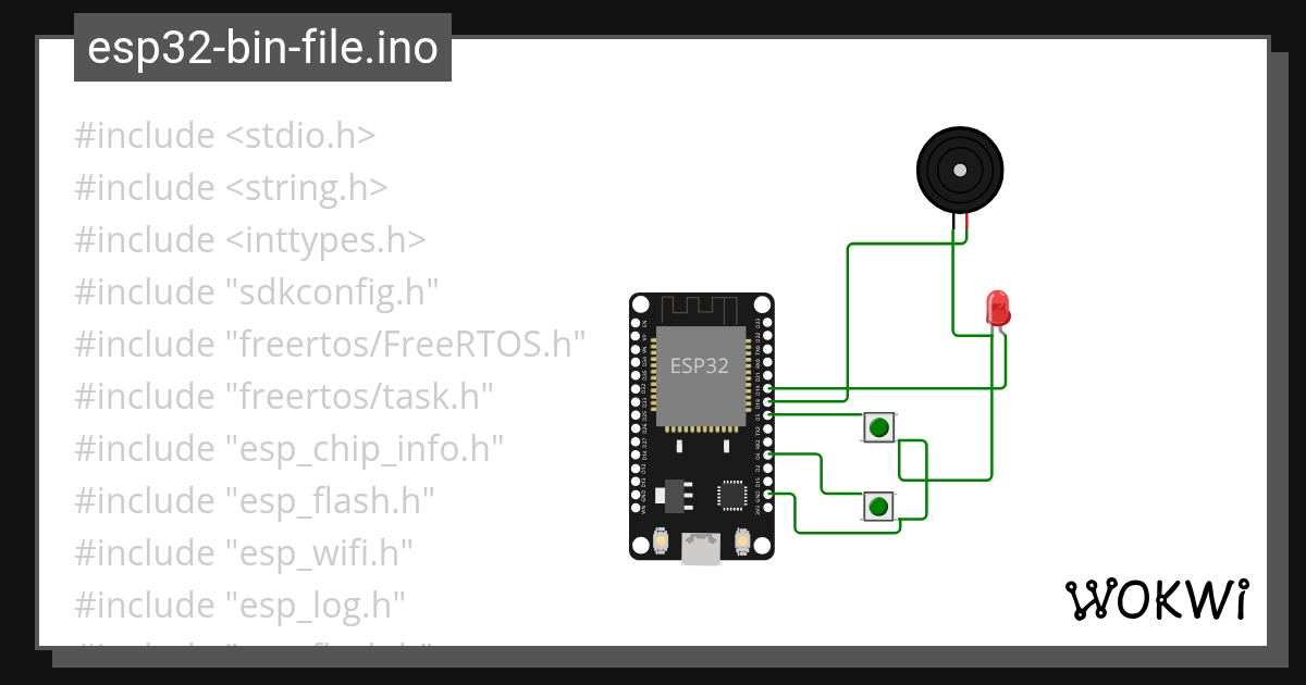 Wokwi - Online ESP32, STM32, Arduino Simulator