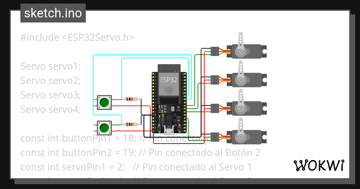 Wokwi - Online ESP32, STM32, Arduino Simulator