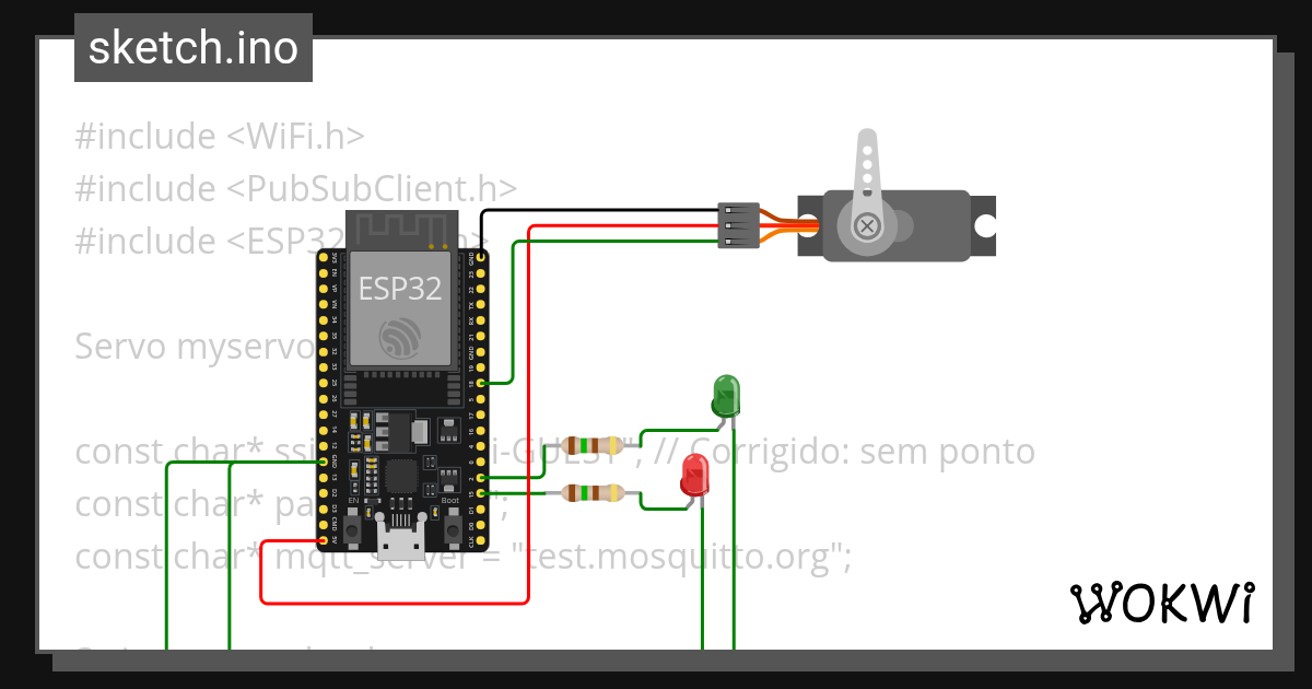 Wokwi - Online ESP32, STM32, Arduino Simulator