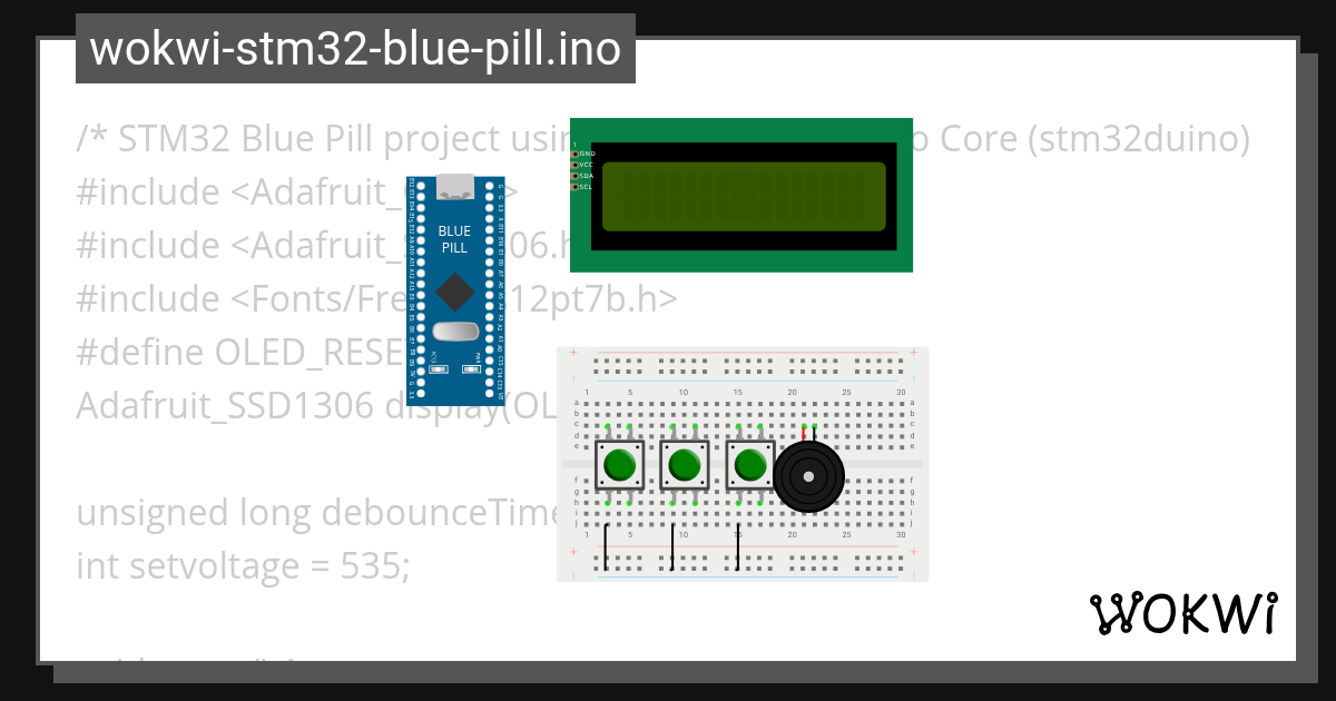 Wokwi - Online ESP32, STM32, Arduino Simulator