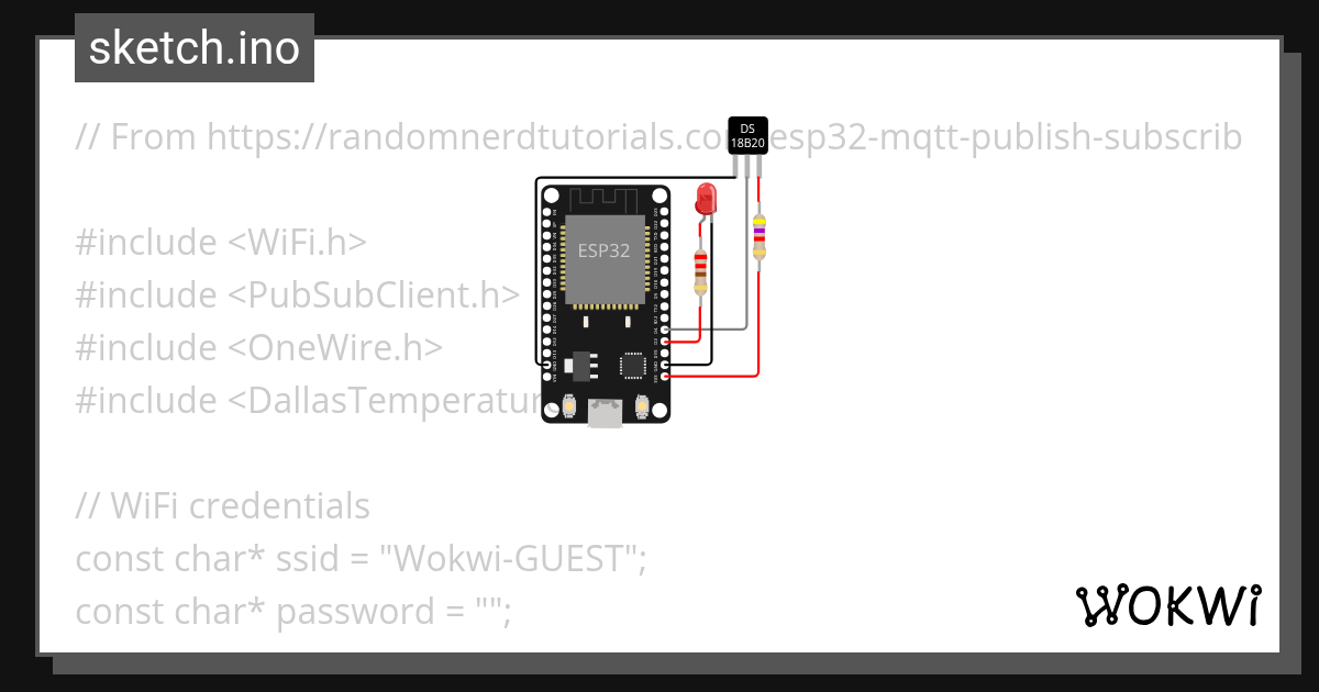 Wokwi - Online ESP32, STM32, Arduino Simulator