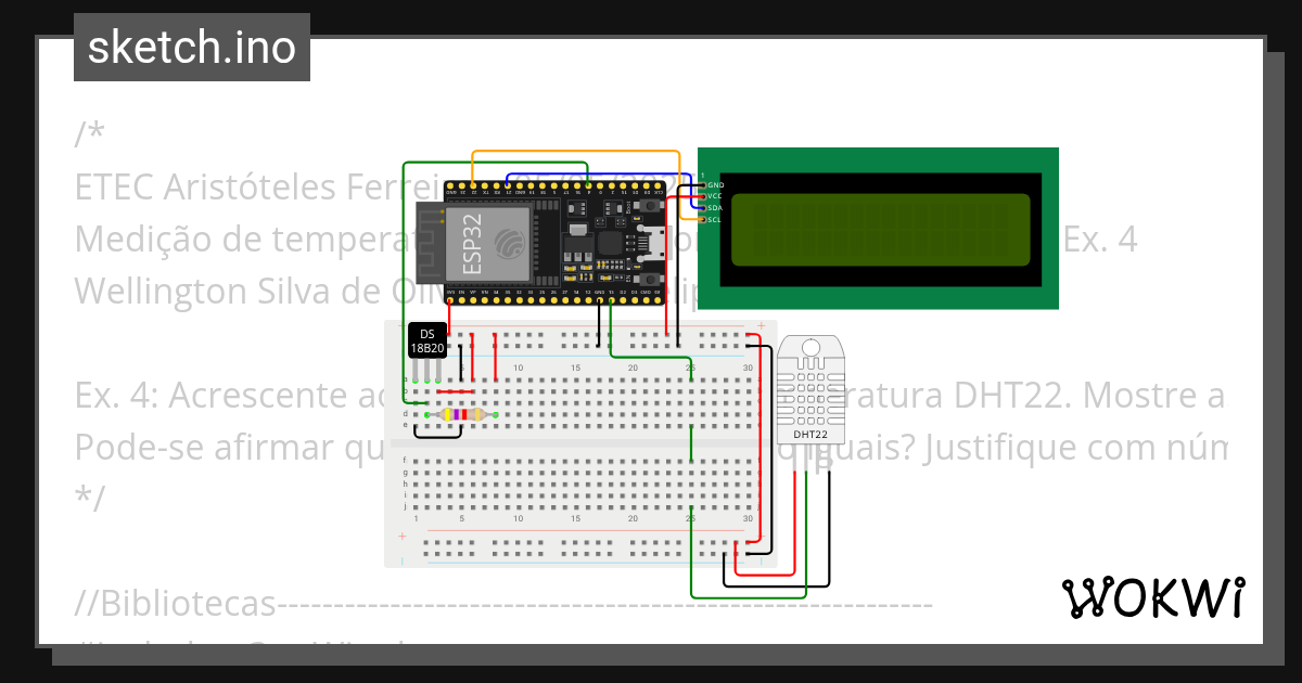 Wokwi - Online ESP32, STM32, Arduino Simulator