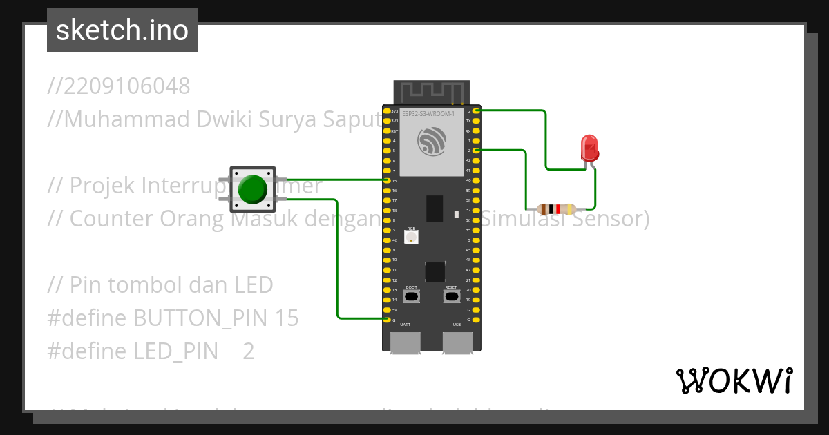 Wokwi - Online ESP32, STM32, Arduino Simulator
