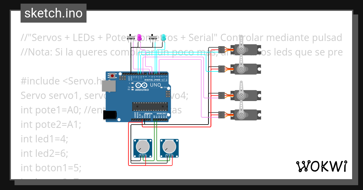 Wokwi - Online ESP32, STM32, Arduino Simulator