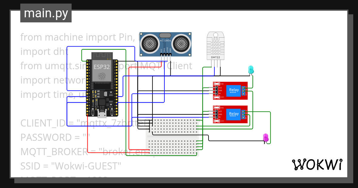 Wokwi - Online ESP32, STM32, Arduino Simulator