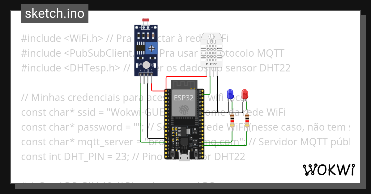 Wokwi - Online ESP32, STM32, Arduino Simulator