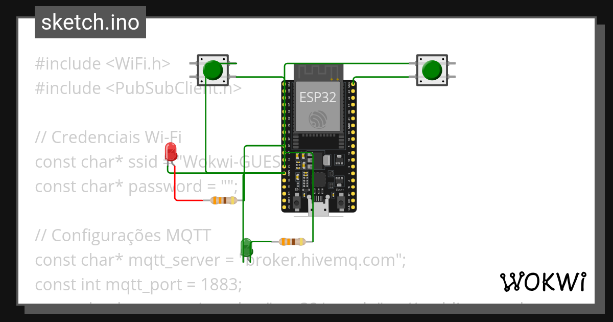 Wokwi - Online ESP32, STM32, Arduino Simulator
