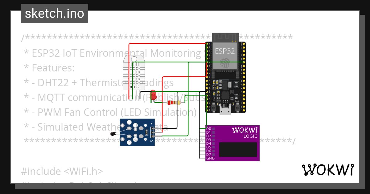 Wokwi - Online ESP32, STM32, Arduino Simulator