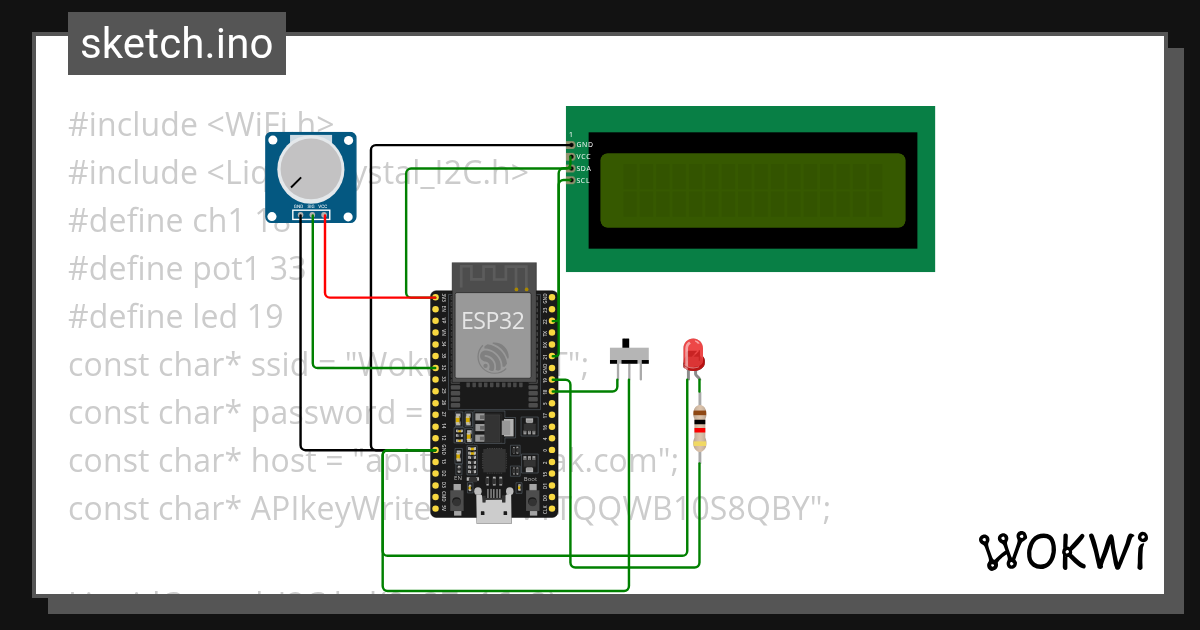 Wokwi - Online ESP32, STM32, Arduino Simulator