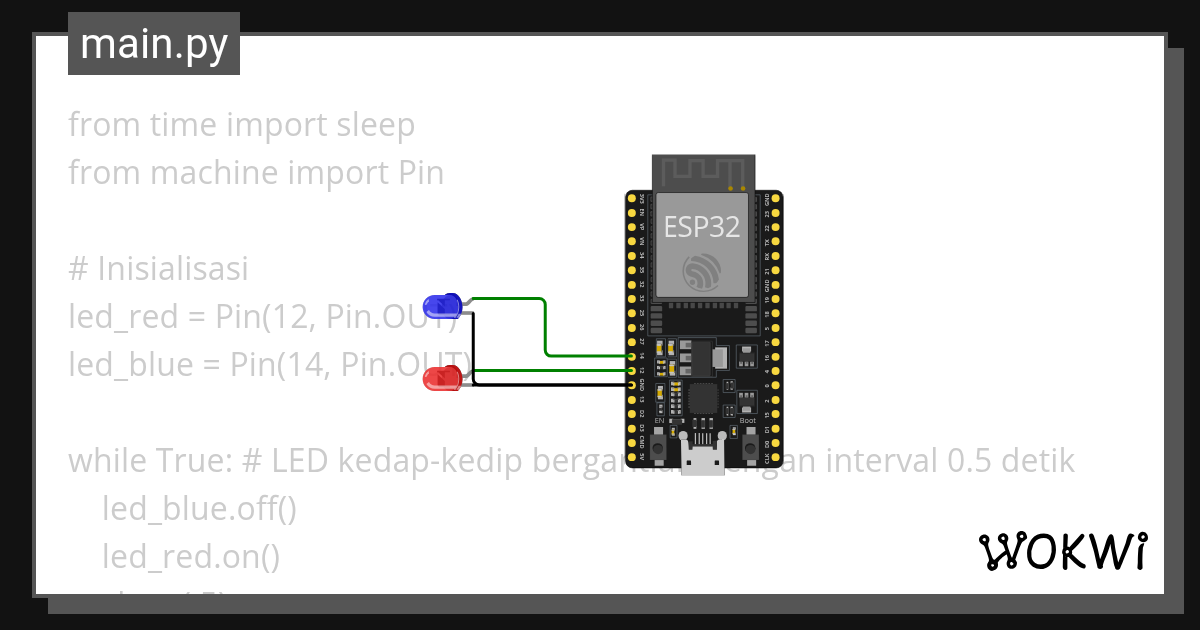 Wokwi - Online ESP32, STM32, Arduino Simulator