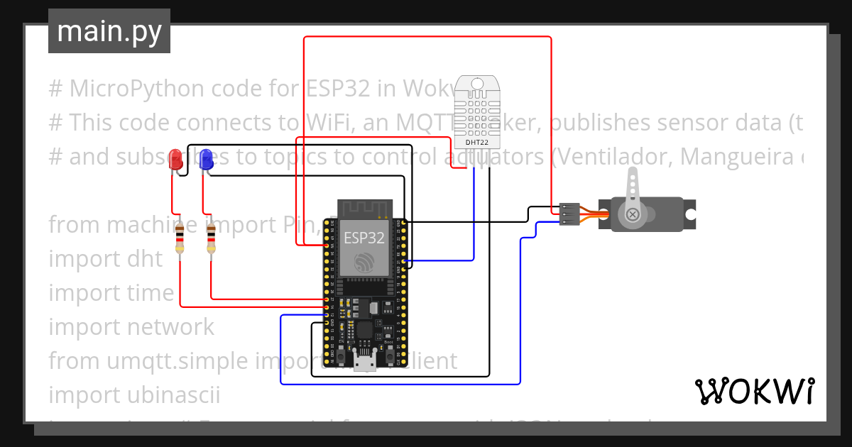 Wokwi - Online ESP32, STM32, Arduino Simulator