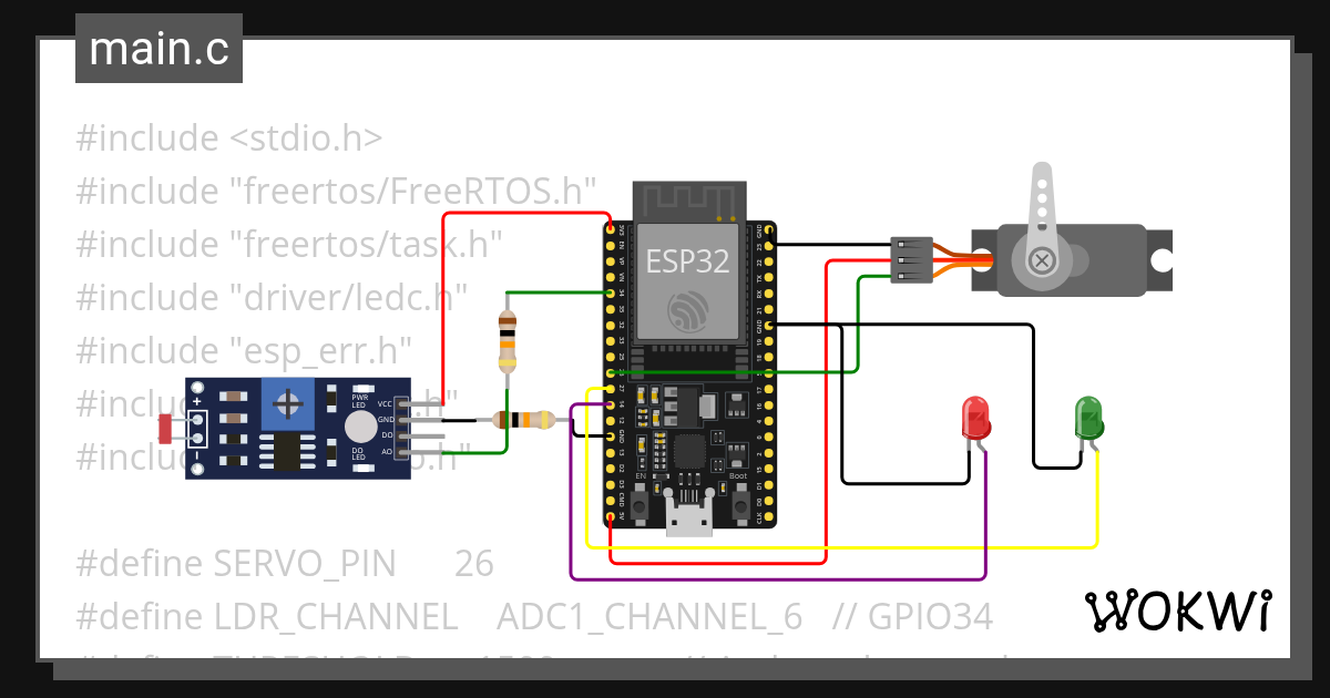 Wokwi - Online ESP32, STM32, Arduino Simulator