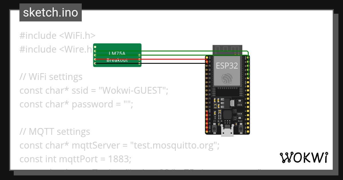 Wokwi - Online ESP32, STM32, Arduino Simulator