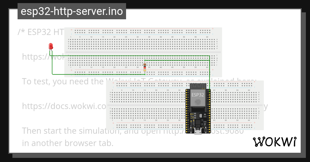 Wokwi - Online ESP32, STM32, Arduino Simulator