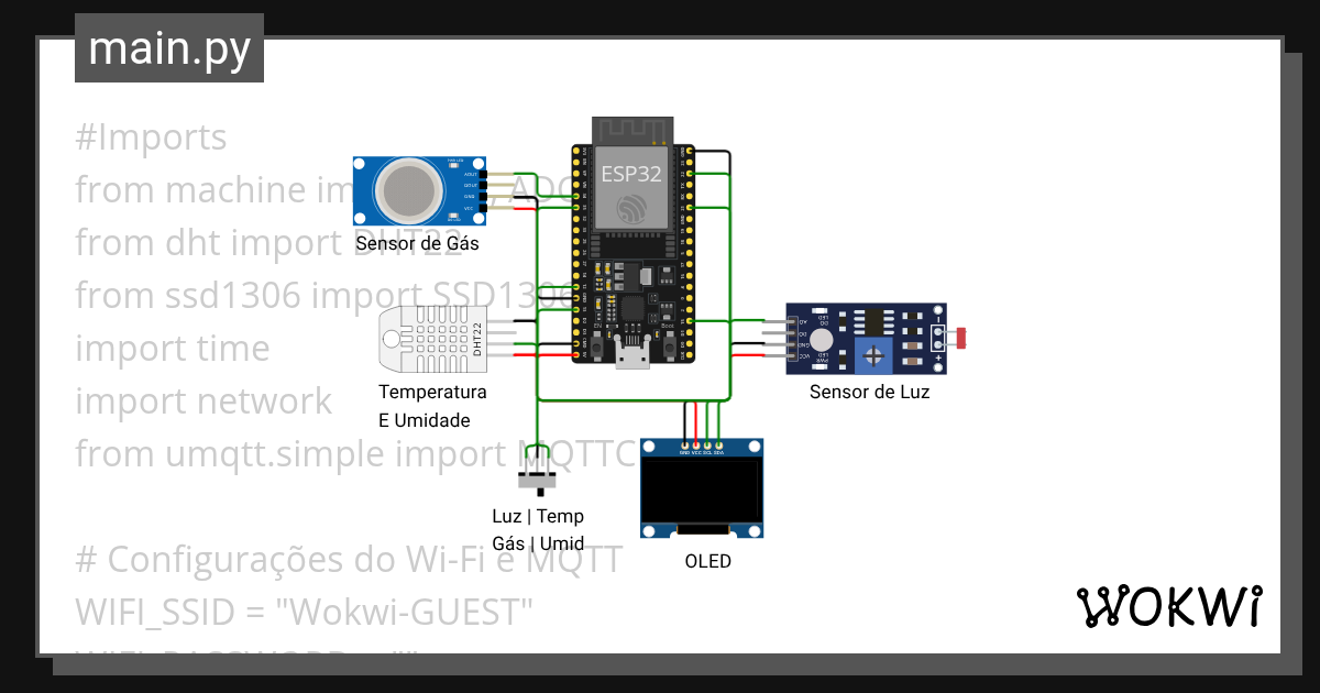 Wokwi - Online ESP32, STM32, Arduino Simulator