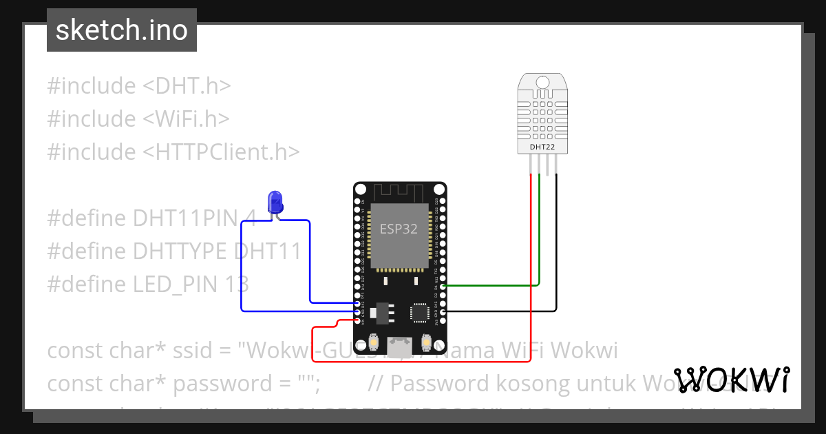 Wokwi - Online ESP32, STM32, Arduino Simulator