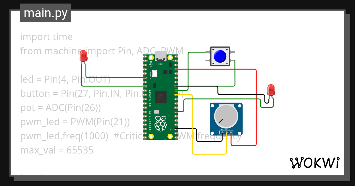 Wokwi - Online ESP32, STM32, Arduino Simulator