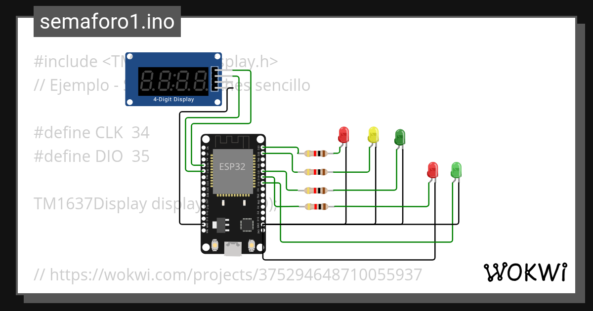 Wokwi - Online ESP32, STM32, Arduino Simulator