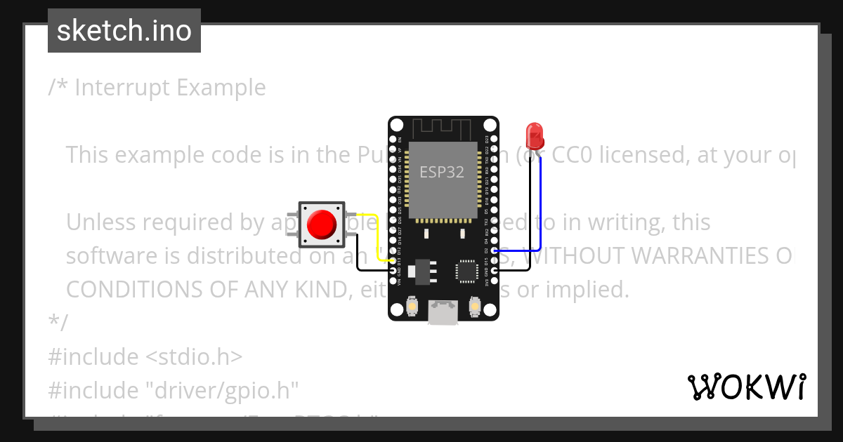 Wokwi - Online ESP32, STM32, Arduino Simulator