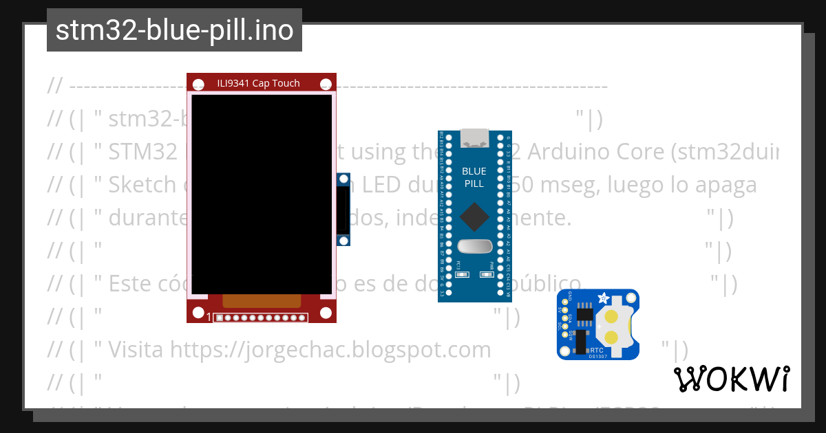Wokwi - Online ESP32, STM32, Arduino Simulator