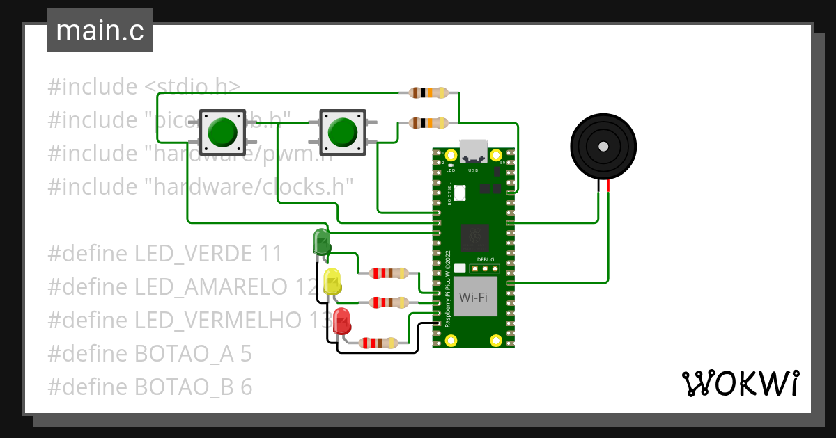 Wokwi - Online ESP32, STM32, Arduino Simulator
