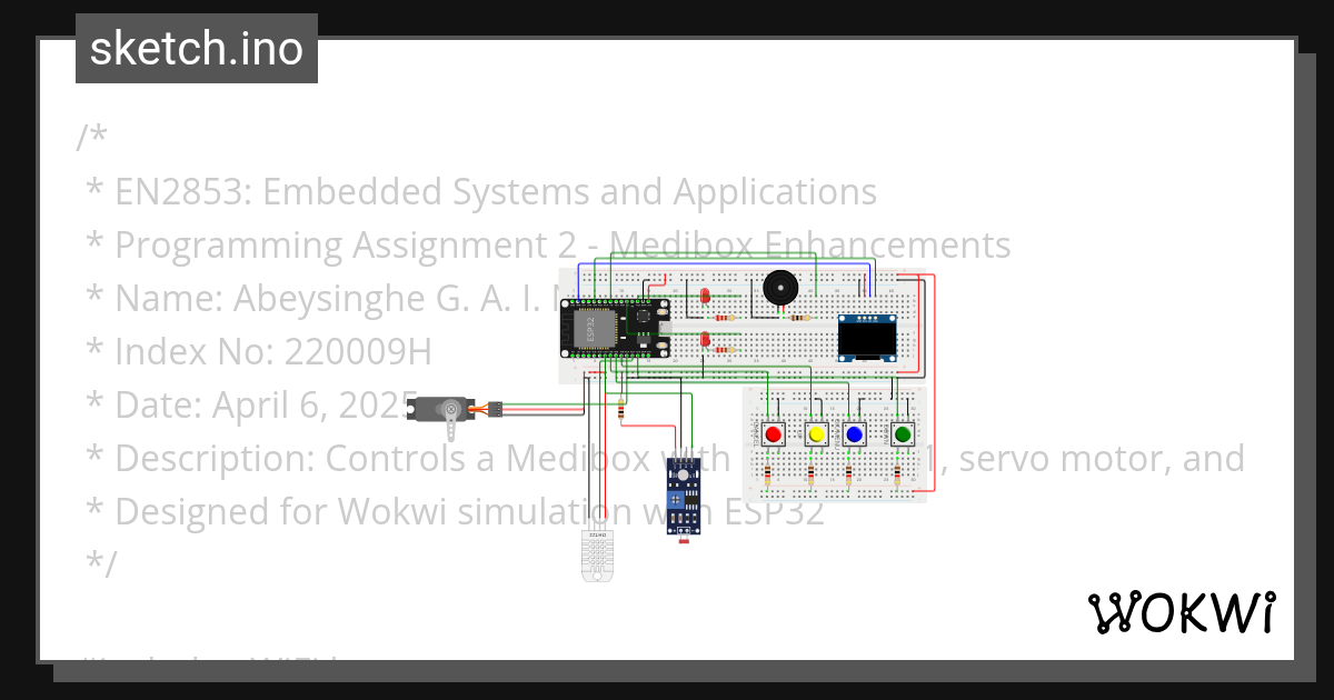 Wokwi - Online ESP32, STM32, Arduino Simulator